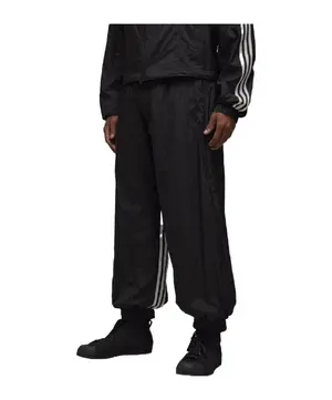 Y3 Striped Sweatpants - Black