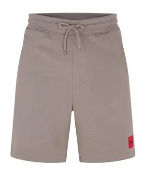 Hugo Boss Jogger Fleece Shorts - Gray