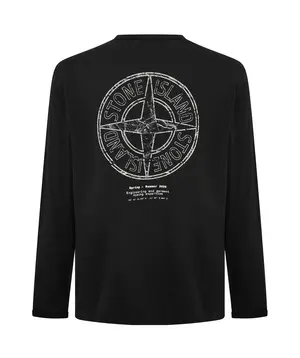 Stone Island Crew-neck Long-sleeve T-shirt