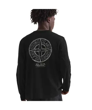 Stone Island Crew-neck Long-sleeve T-shirt