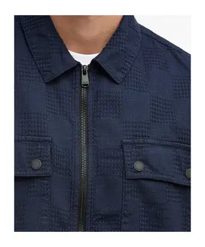 Barbour Zippered Long-sleeved Casual Jacket