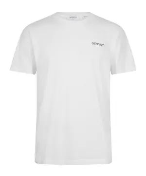 Off-White Logo Short-sleeved T-shirt - White