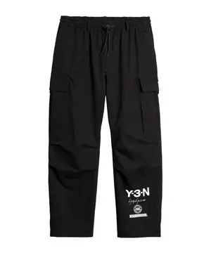 Y3 Workwear Casual Pants - Black