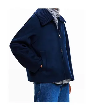 JOSEPH Zippered Long-sleeved Knit Cardigan