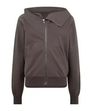 Rick Owens Zippered Hoodie - Black