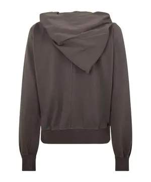Rick Owens Zippered Hoodie - Black