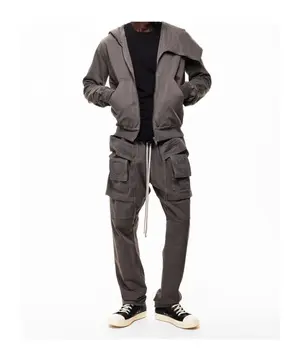 Rick Owens Zippered Hoodie - Black