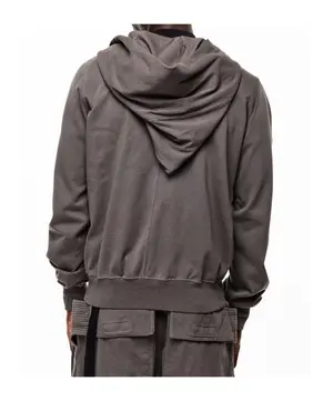 Rick Owens Zippered Hoodie - Black