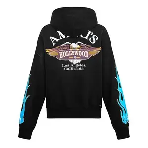 Amiri Ma Flames Zip Hoodie