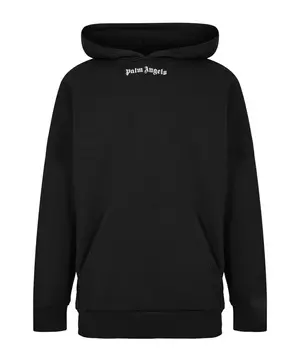 Palm Angels Hooded Pullover Sweatshirt