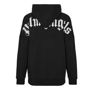 Palm Angels Hooded Pullover Sweatshirt