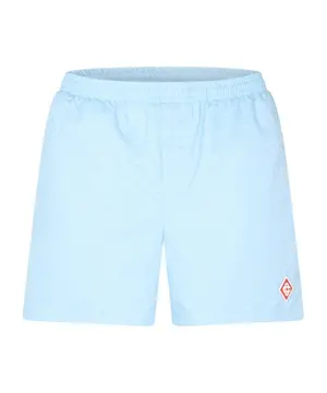 Casablanca Logo Elastic Swim Trunks - Blue
