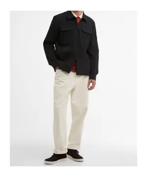 Barbour Zippered Long-sleeved Casual Jacket