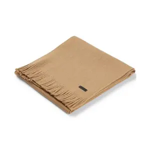 Hugo Boss Albas Wool Logo Scarf
