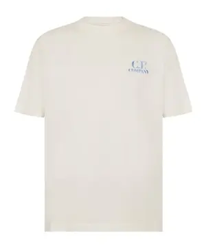 C.P. COMPANY Logo Crew Neck T-shirt