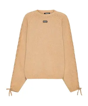 ROTATE BY BIRGER CHRISTENSEN Logo Detail Knit Top - No