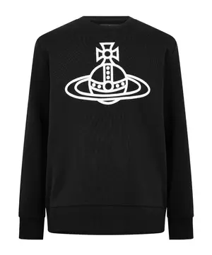 VIVIENNE WESTWOOD Crew Neck Sweater - Black