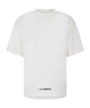 C.P. COMPANY Logo Crew Neck T-shirt