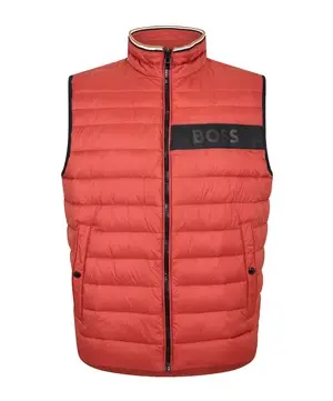 Hugo Boss Sleeveless Waistcoat - Red