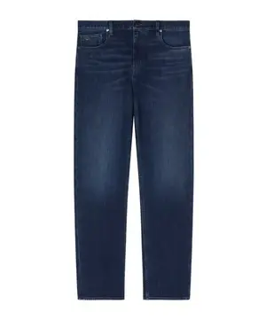 Emporio Armani J76 Straight Fit Jeans - Blue