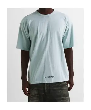 C.P. COMPANY Logo Crew Neck T-shirt