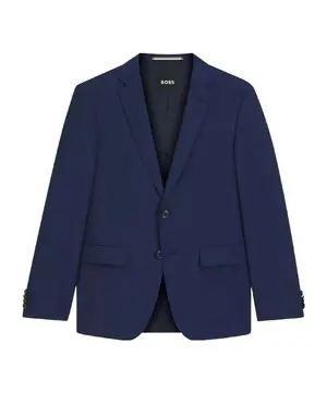 Hugo Boss H-huge-mm-c-224 Slim-fit Jacket - Blue