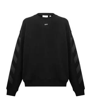 Off-White Loose Sweatshirt