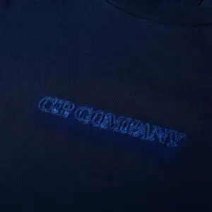 C.P. COMPANY Logo Crew Neck T-shirt