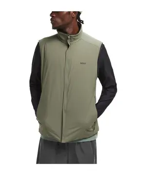 Hugo Boss Stand-collar Sleeveless Vest