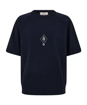 C.P. COMPANY Logo Crew Neck T-shirt - Black
