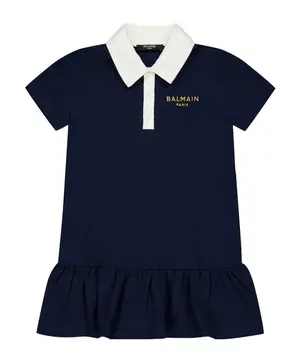 Balmain Polo Dress - Black