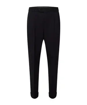 Hugo Boss Tapered Fit Pleated Trousers