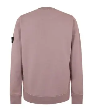 Stone Island Logo Crew Neck Sweatshirt