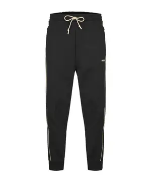 Hugo Boss Closed Hem Fleece Joggers - Black