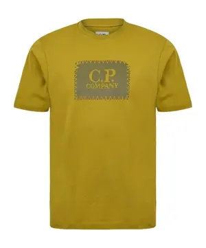 C.P. COMPANY Logo Crew Neck T-shirt