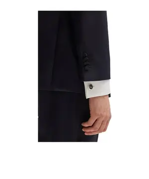 Hugo Boss B-logo Cufflinks - Black