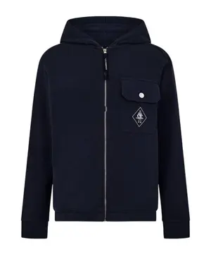 C.P. COMPANY Mailfile Zip Hood Sn62 - Black