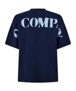 C.P. COMPANY Logo Crew Neck T-shirt
