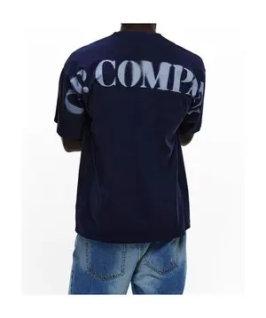 C.P. COMPANY Logo Crew Neck T-shirt