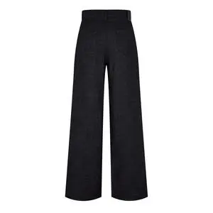 Off-White Minimalist Tailored Trousers
