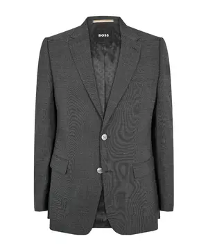 Hugo Boss Slim-fit Blazer - Black