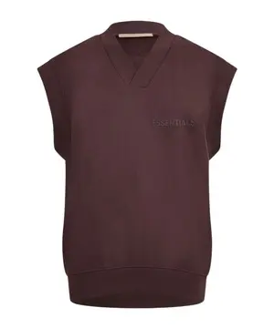 Fear Of God V-neck Sports Vest - Red