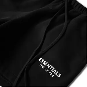 Fear Of God Logo Detail Drawstring Shorts