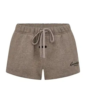Fear Of God Logo Drawstring Shorts - Gray
