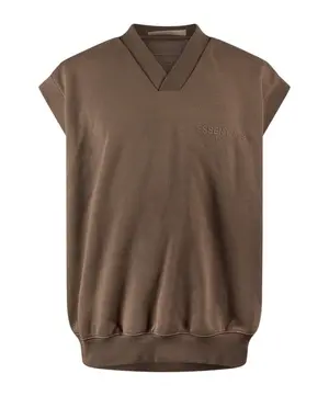 Fear Of God V-neck Vest - Brown