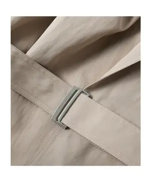 Magda Butrym Khaki Lapel Belted Jacket