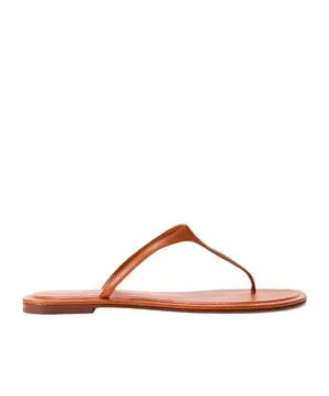 Polo Ralph Lauren Thong Flip Flops - Brown
