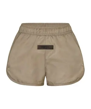 Fear Of God Logo Running Shorts - Nude