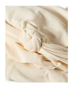 Magda Butrym Wrap Top With Knot Detail