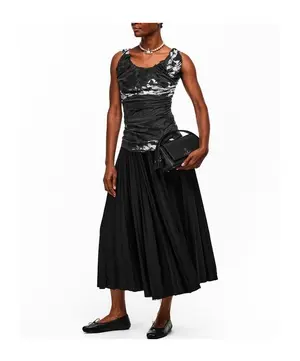 VIVIENNE WESTWOOD Sleeveless Ruched Floral Top